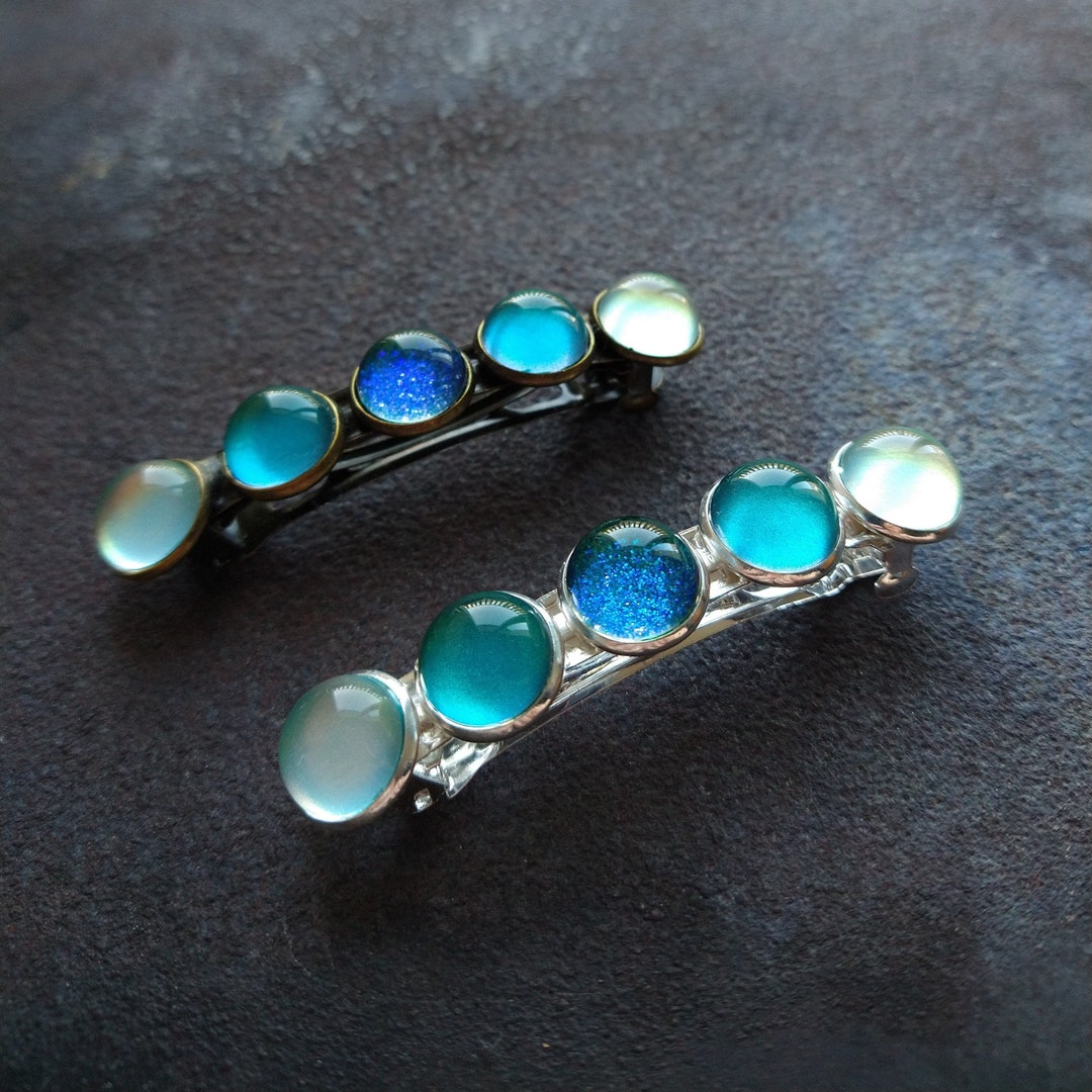 Hair Barette, Hair Clip Barrette, French Barrette, Thin Hair Barrette ...