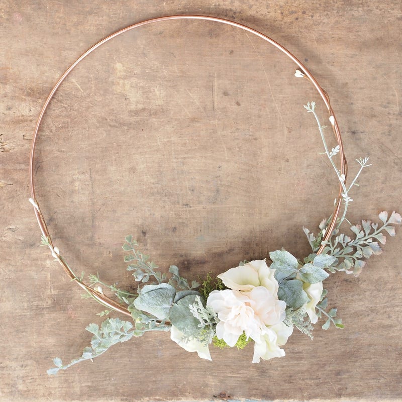 Floral Hoop Centerpiece - Etsy