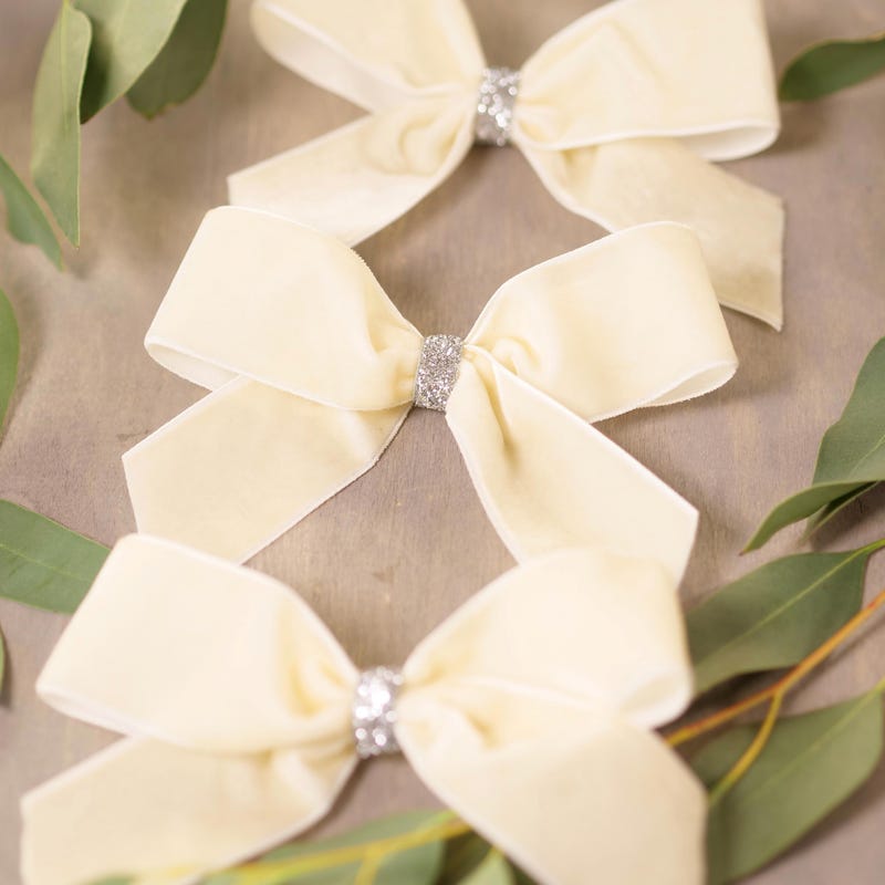 Christmas Tree Bows - Etsy