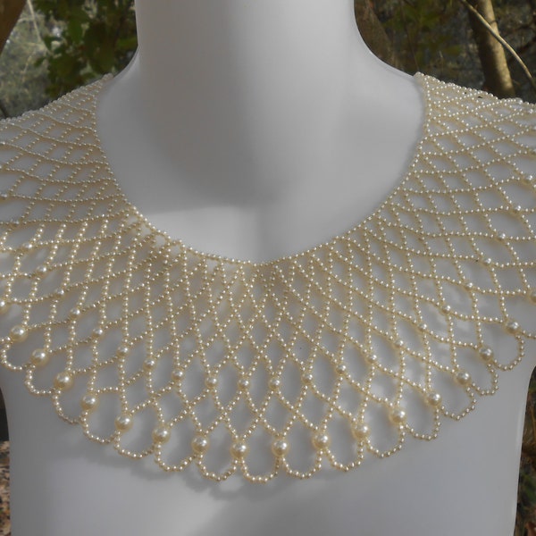 Beaded Dress Collar - Etsy