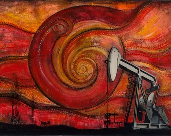 Cowboy wall art | Etsy