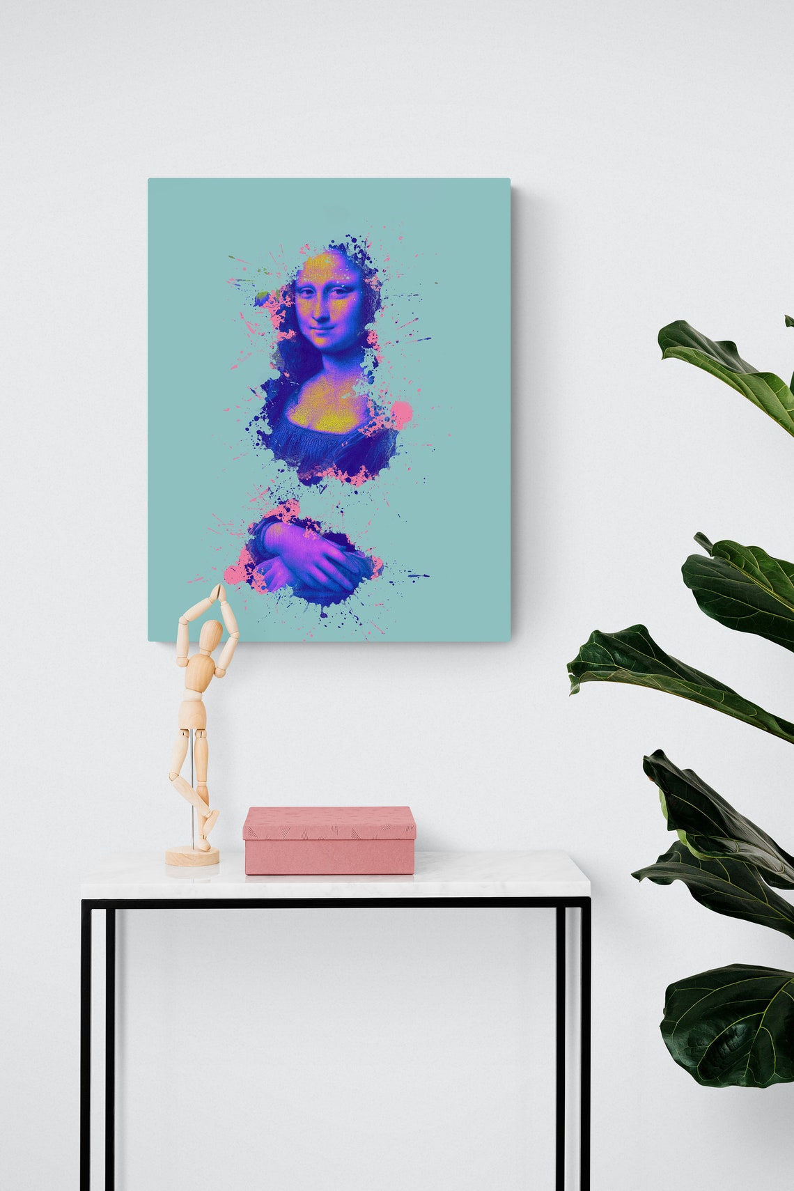 Mona Lisa Remix, Fine Art Print by Artist Jamie Rice, Wall Art, Home ...