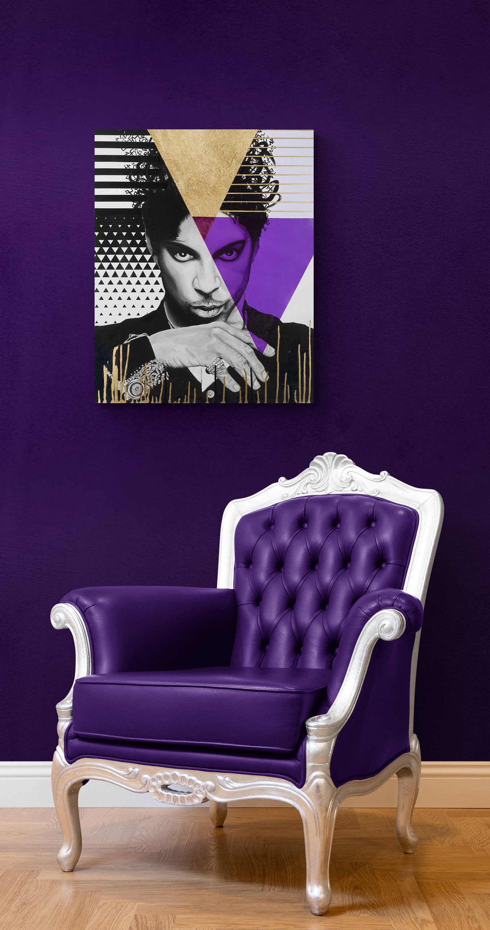 Prince-remix, Tribute Fan Art, Fine Art Print, Wall Art - Etsy