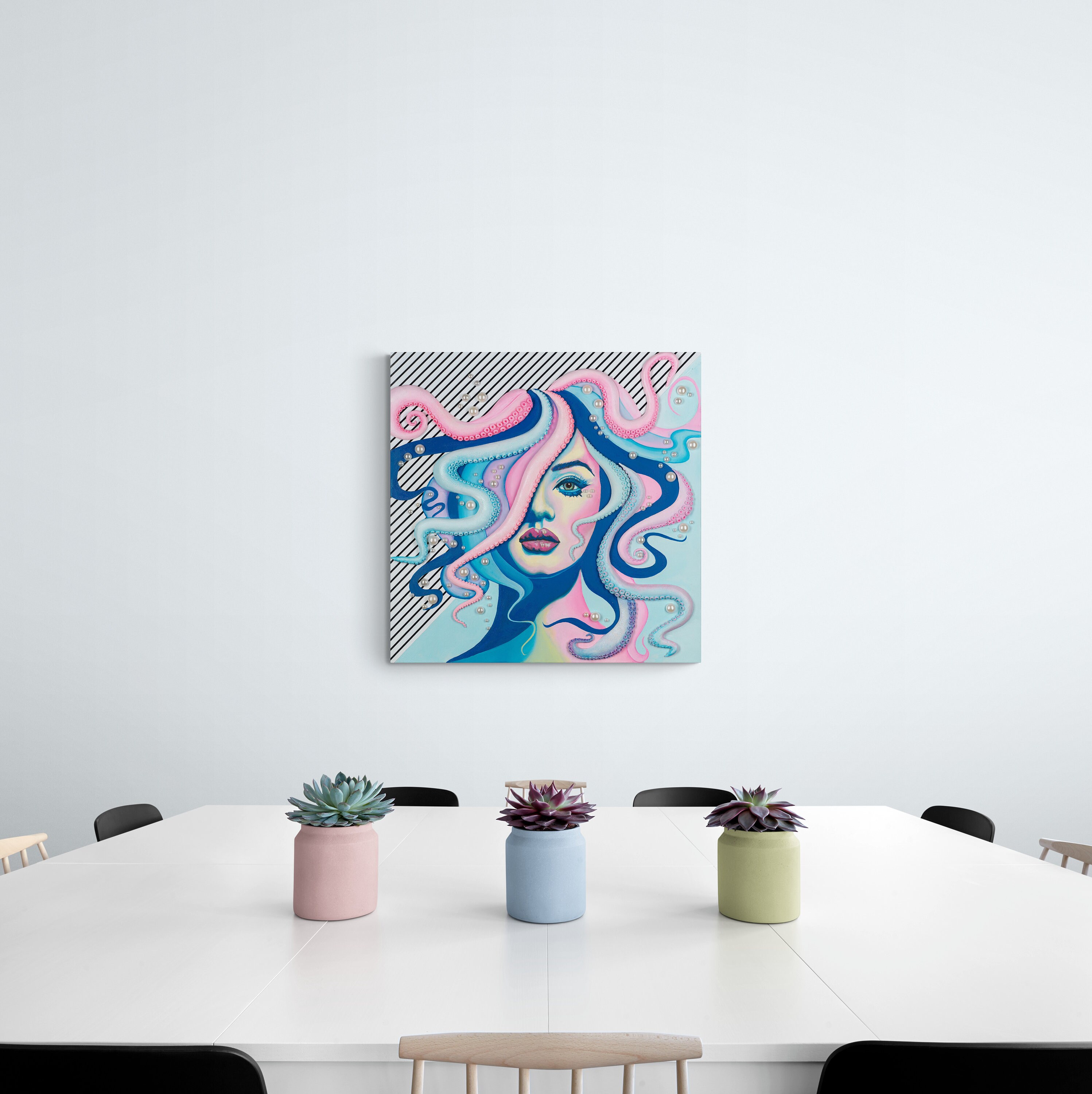 Octopus Contessa Fine Art Print Wall Art Decor Original - Etsy