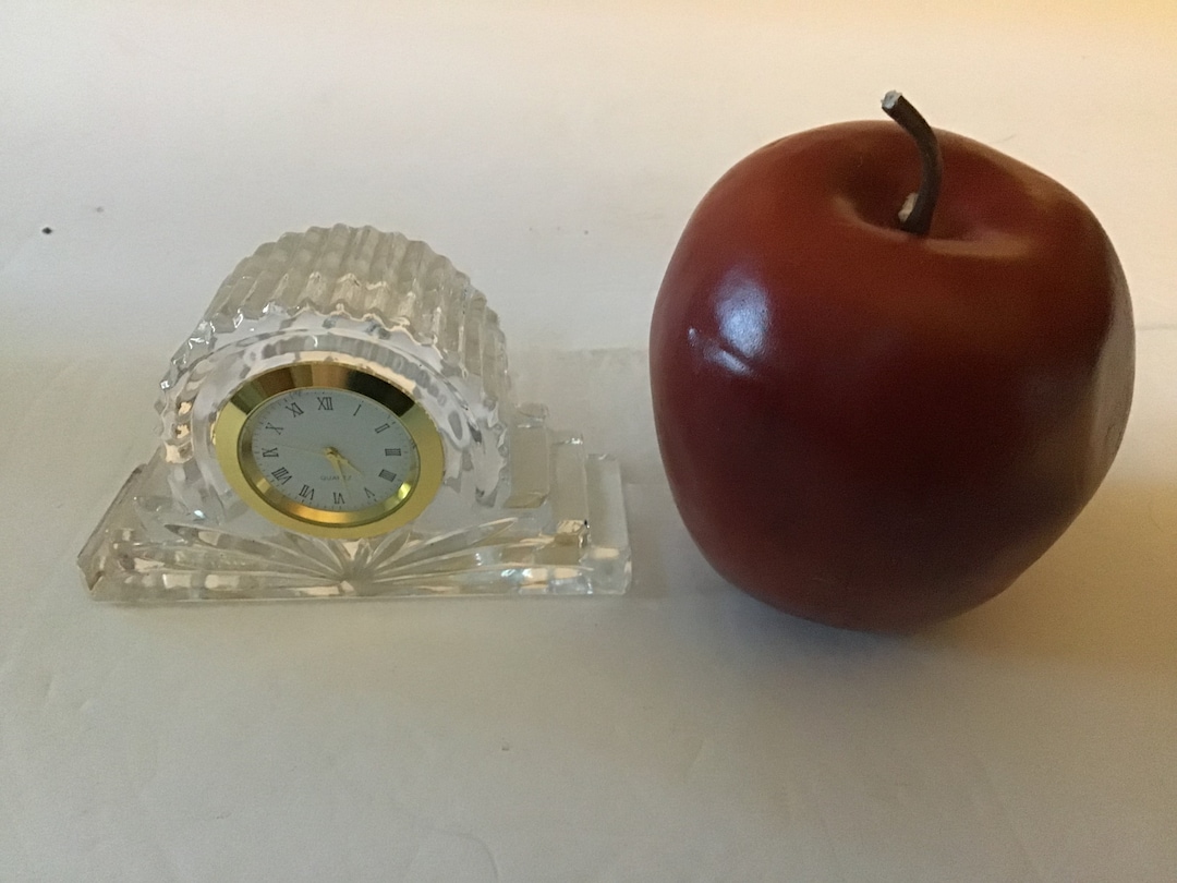 Elegant Godinger Crystal Legends Clock - Etsy