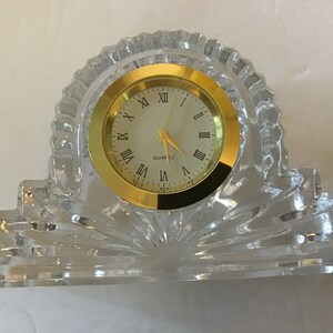 Elegant Godinger Crystal Legends Clock - Etsy