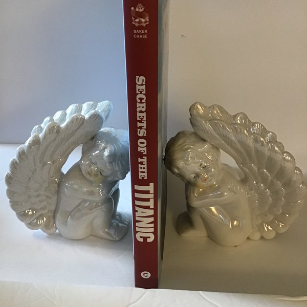 Cherub Bookends - Etsy