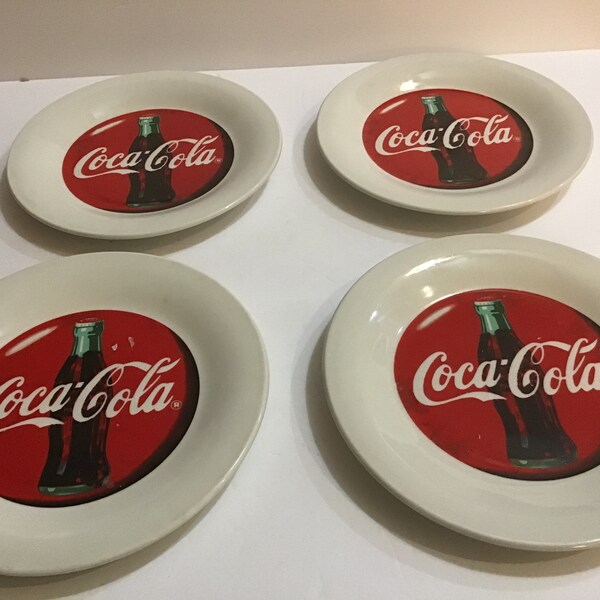 Coca Cola Christmas Plates - Etsy
