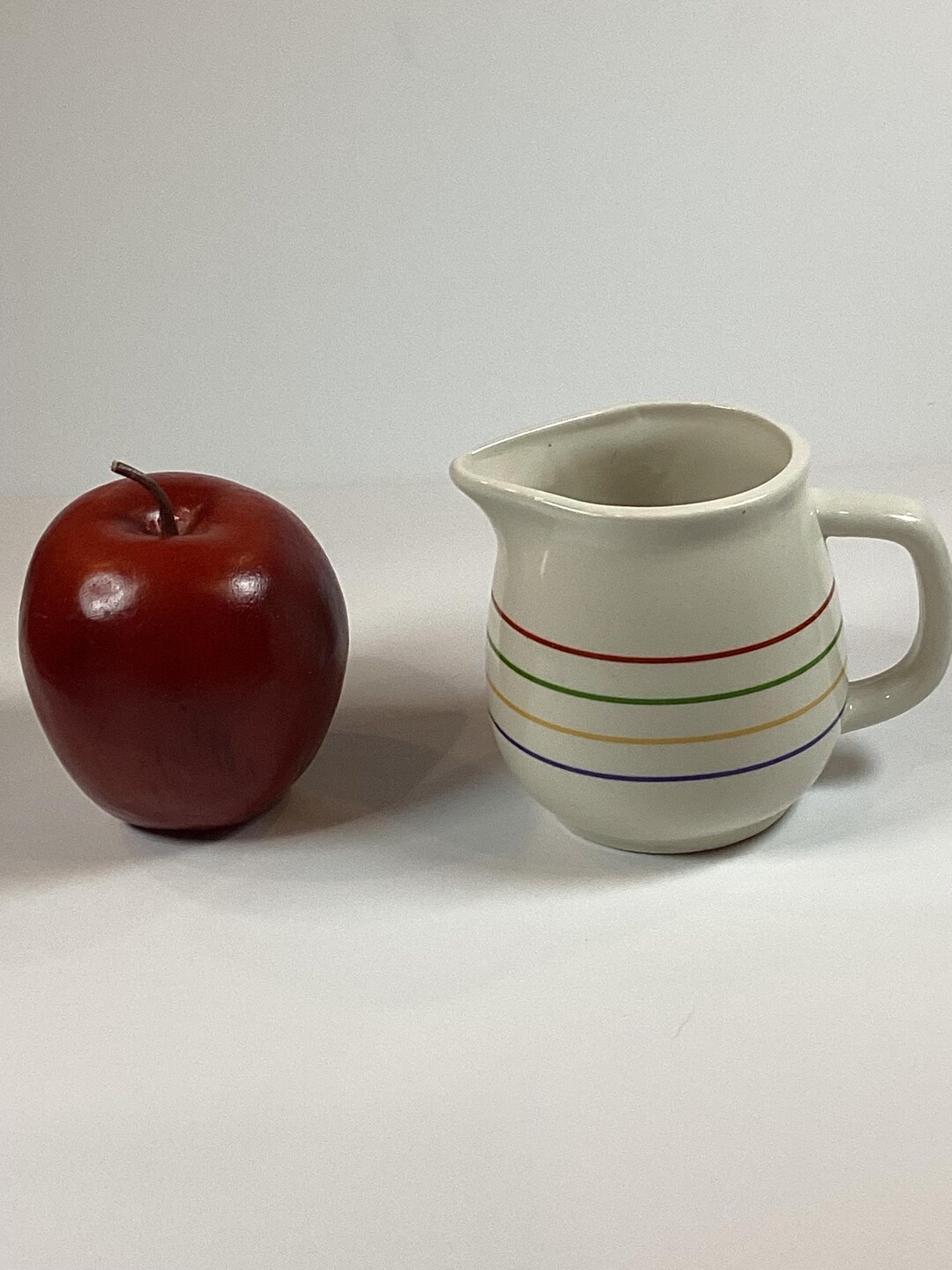 Lovely Vintage Rainbow Creamer - Etsy