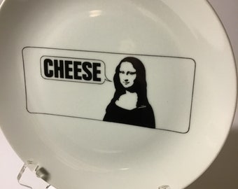 Mona Lisa Plate - Etsy
