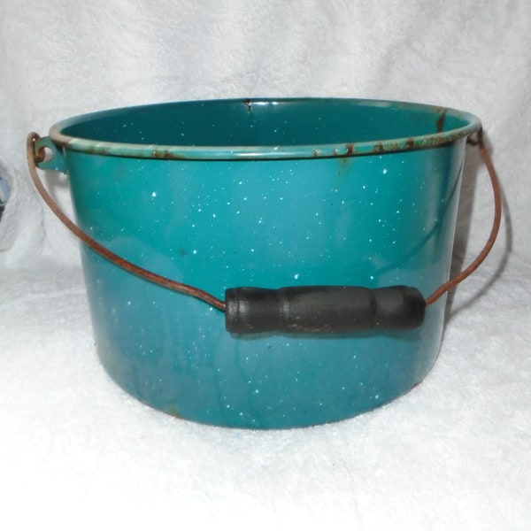 Enamel Bucket - Etsy