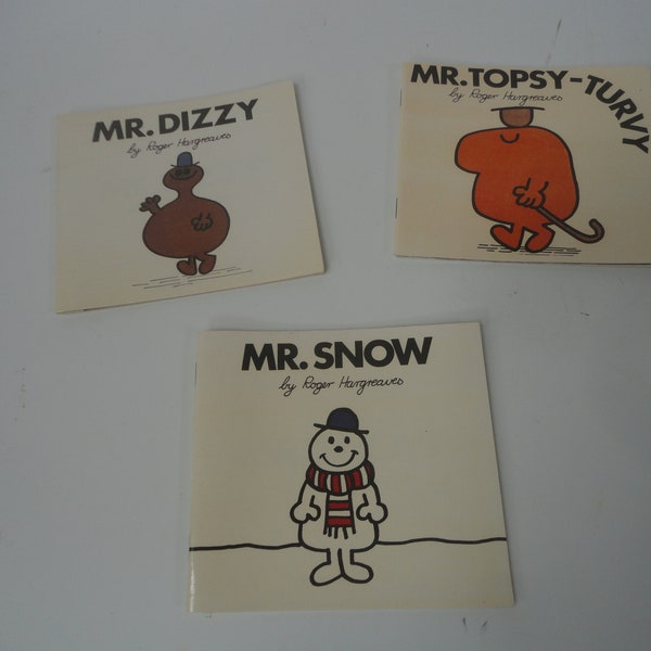 Roger Hargreaves - Etsy