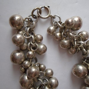 Vintage MCM Silver Cha Cha Statement Bracelet, Cha Cha Bracelet, Cha ...