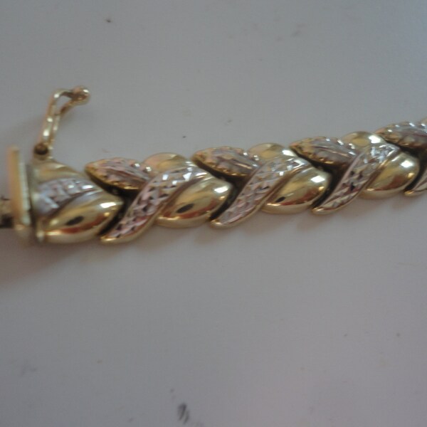 10k Gold Bracelet - Etsy
