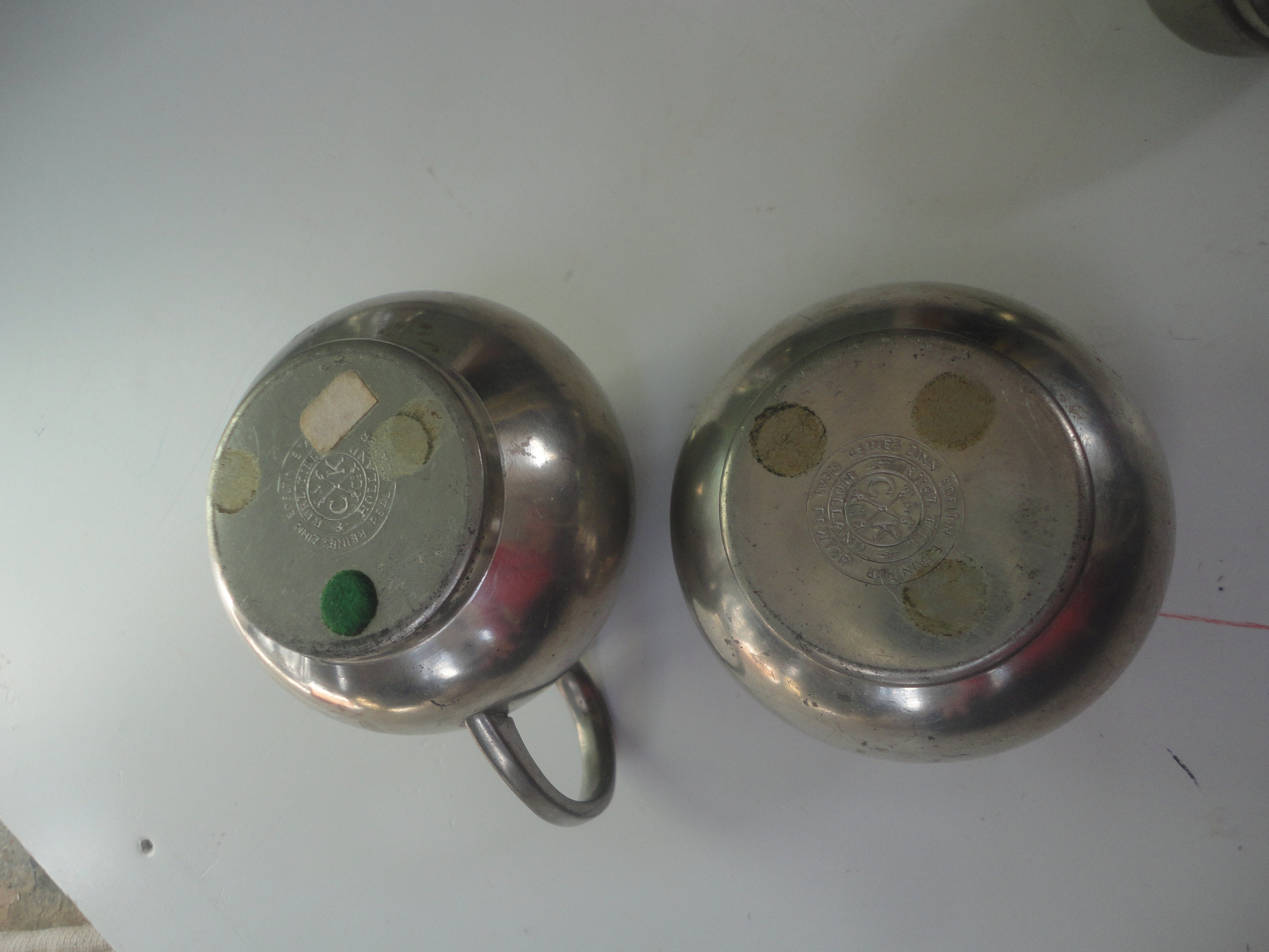 Vintage Pewter Meeuws and Zoon Tea Pot Made in Holland, Pewter Tea Pot ...