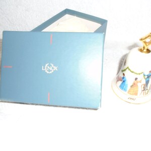 Vintage Lenox Porcelain Deck the Hall Musical Bell Made in USA, Lenox ...