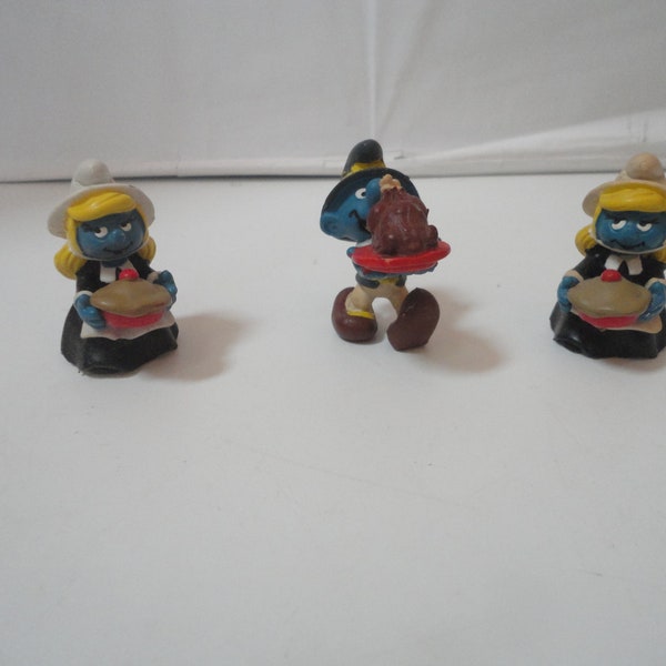 Smurf Figurines - Etsy