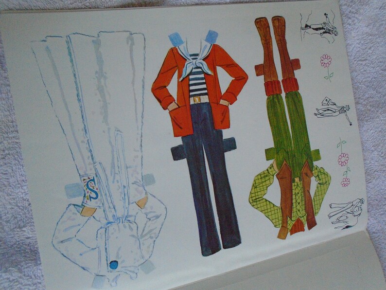 Vintage Unused Simply Sam Paper Doll and Clothes Made in USA, Uncut ...