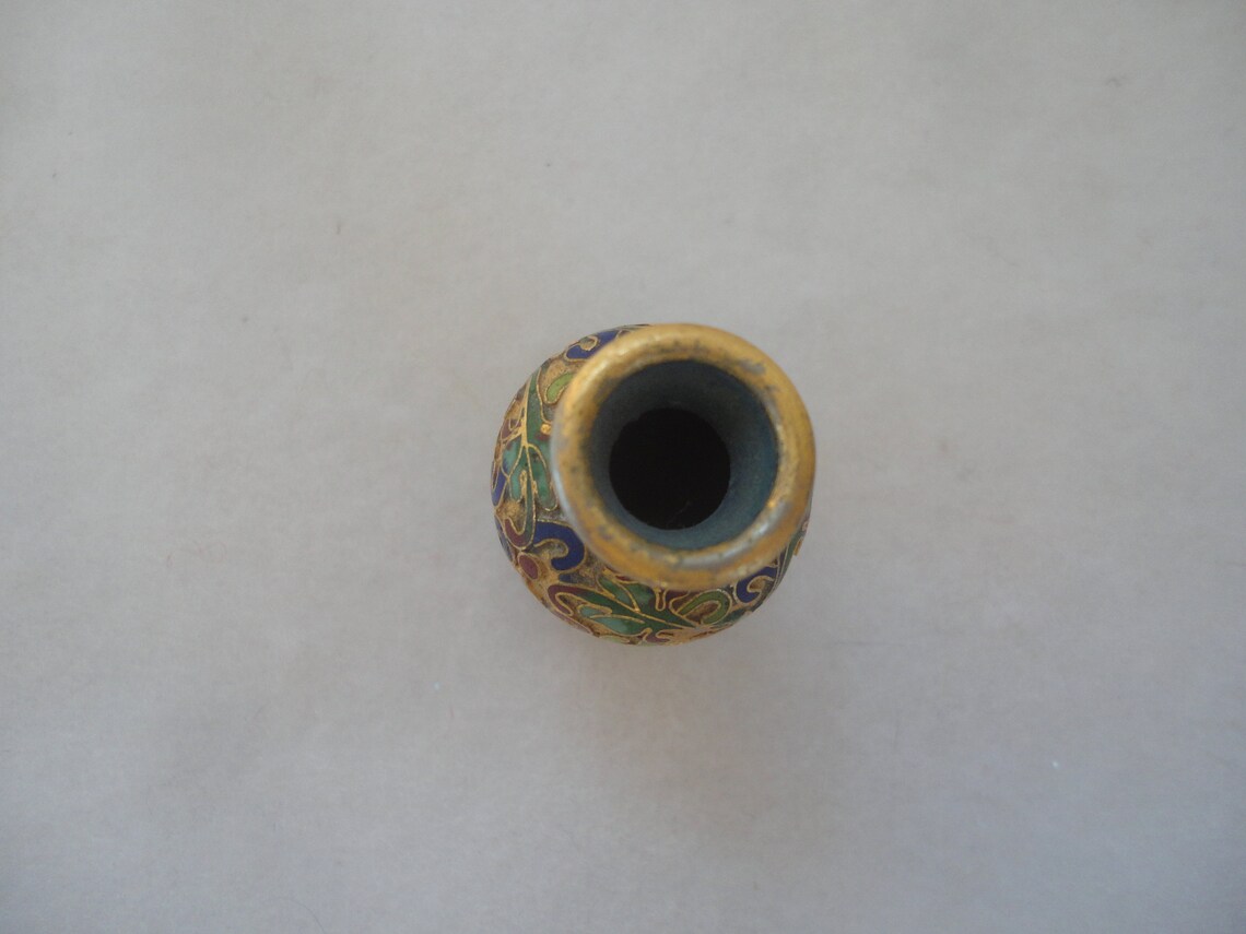 Vintage Miniature Enamel Chinese Cloisonne Chinese Cloisonne | Etsy