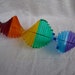 Vintage Wind Wriggles Plastic Wind Spinner Rainbow Colors Made in ...