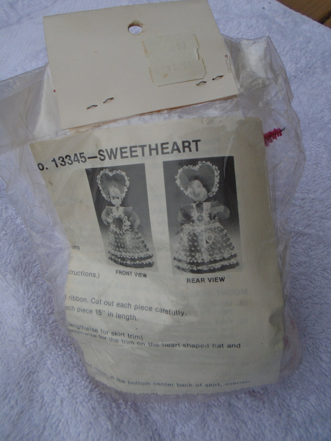 Vintage New Old Stock Walco Products Valentine Day Beaded Doll Kit Made ... Vintage New Old Stock Walco Products Valentine Day Beaded Doll Kit Made ...