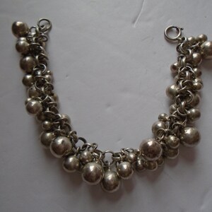 Vintage MCM Silver Cha Cha Statement Bracelet, Cha Cha Bracelet, Cha ...