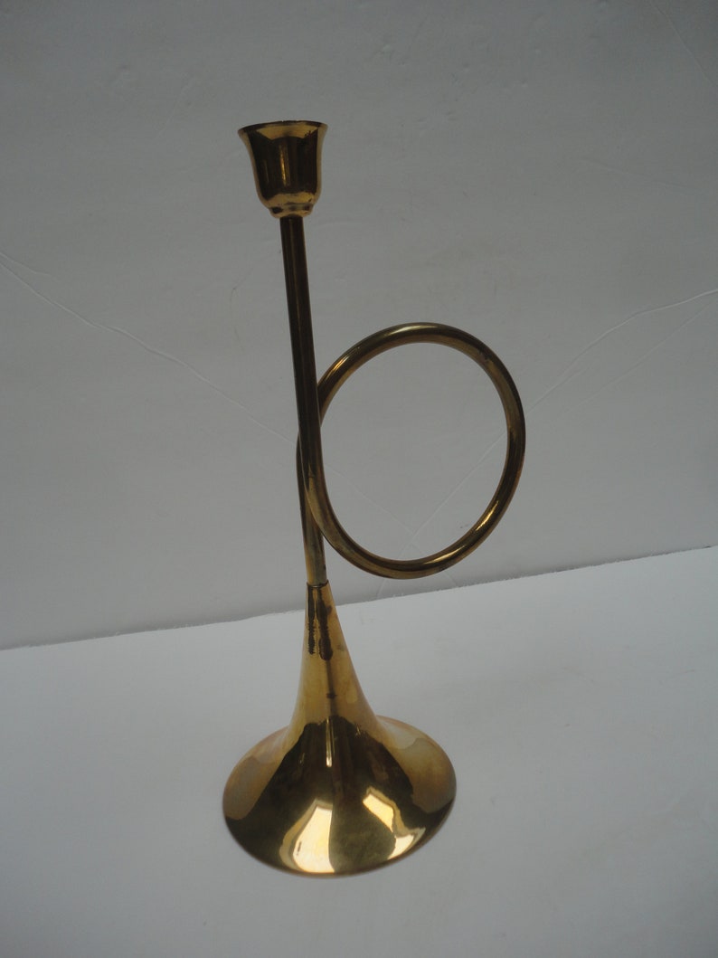 Vintage Set of Trio Brass Horns Brass Bugle Horn Brass - Etsy