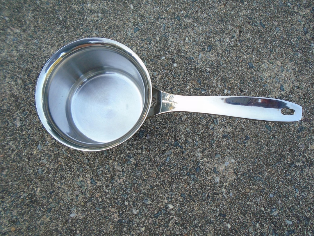 Vintage Dansk Stainless Steel 1/3 Quarter Sauce Pan Made in Korea ...