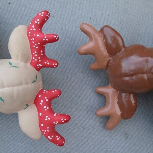 Vintage Hand Painted Ceramic Kimple Christmas Reindeer, Christmas ...