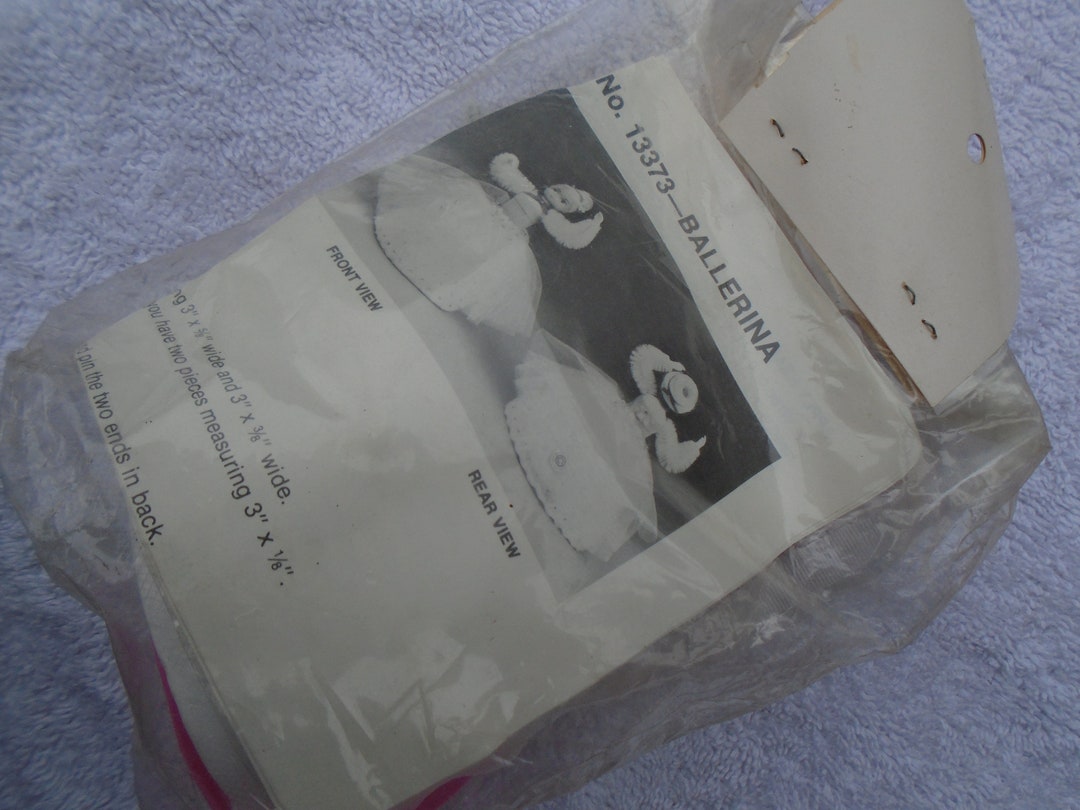 Vintage New Old Stock Walco Products Ballerina Beaded Doll Kit Made in ...