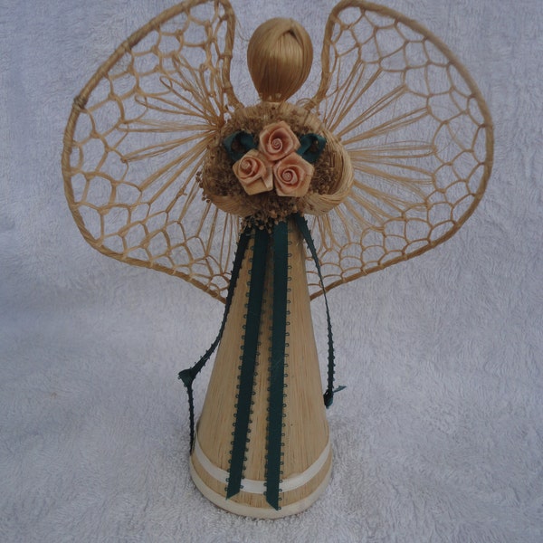 Wicker Angel - Etsy