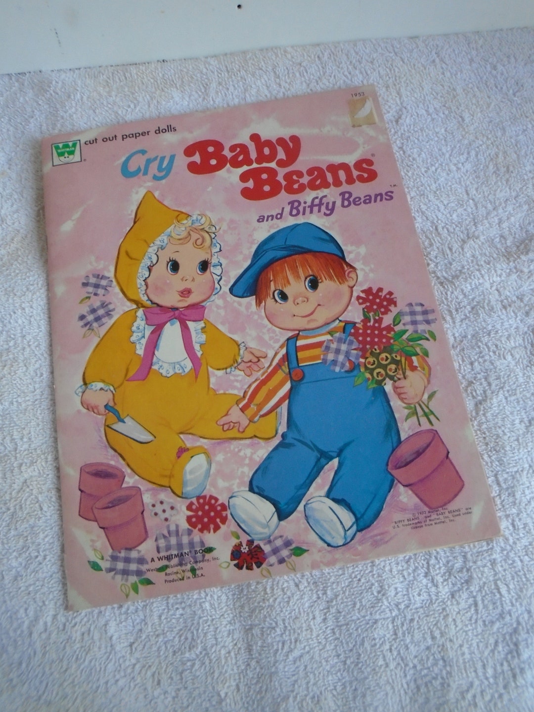 Vintage Unused Cry Baby Beans Paper Doll Clothes Made in USA, Uncut ...