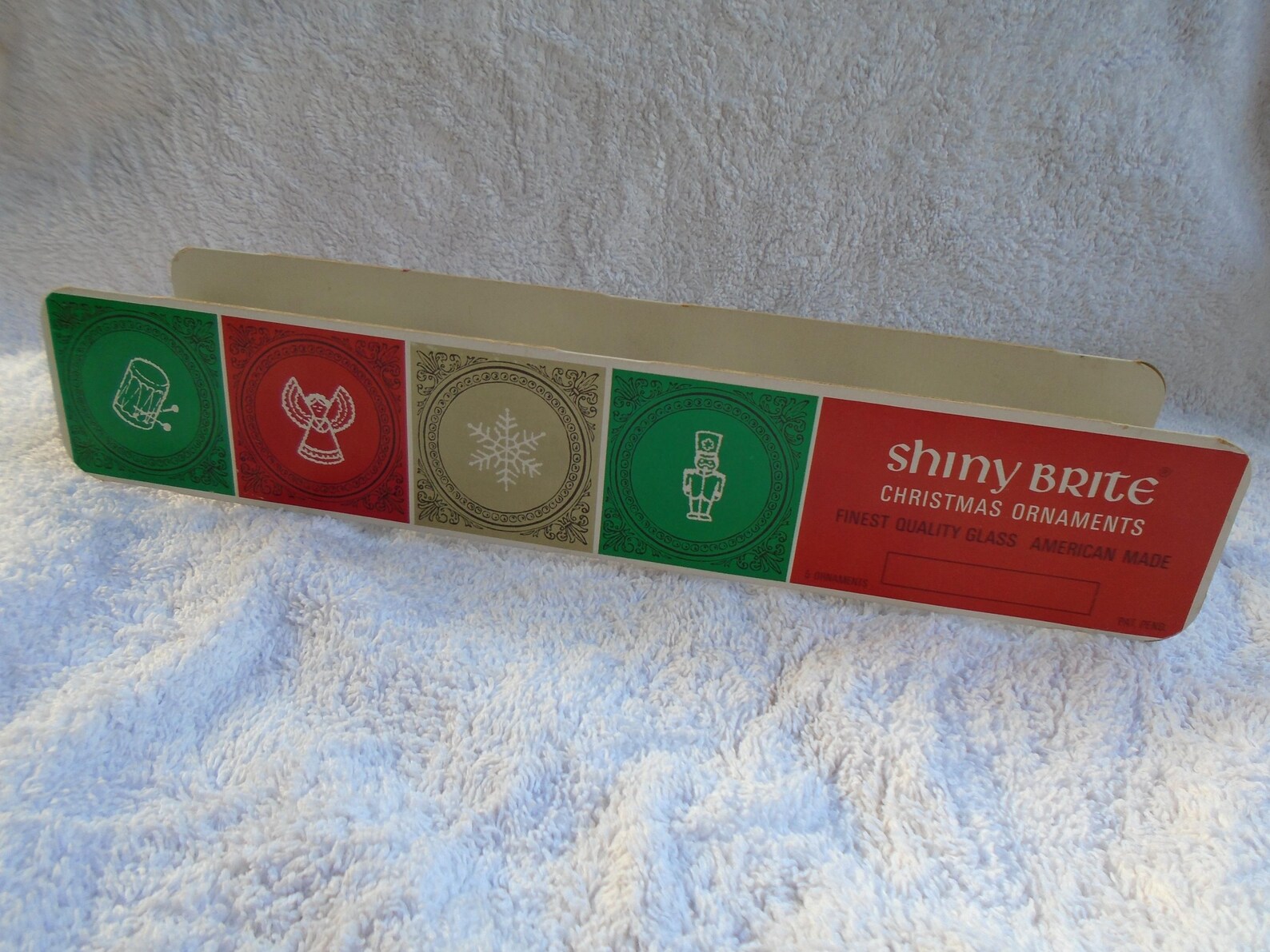 Vintage Shiny Brite Empty Ornament Box Made in USA, Christmas Tree ...