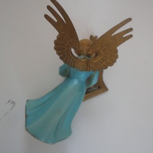 Vintage Trio of Plastic Miniature Angels, Christmas Angels, Plastic ...