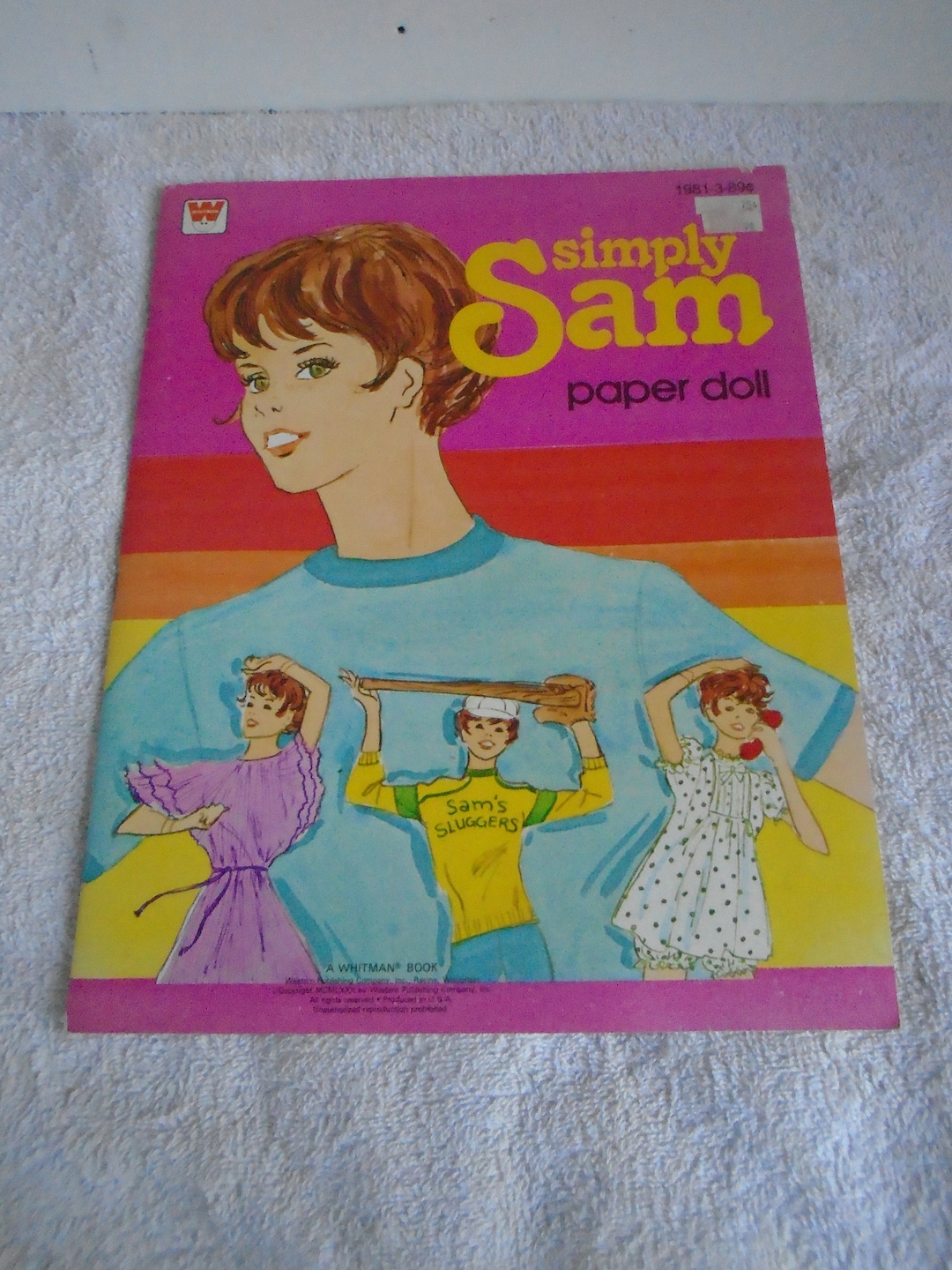 Vintage Unused Simply Sam Paper Doll and Clothes Made in USA, Uncut ...