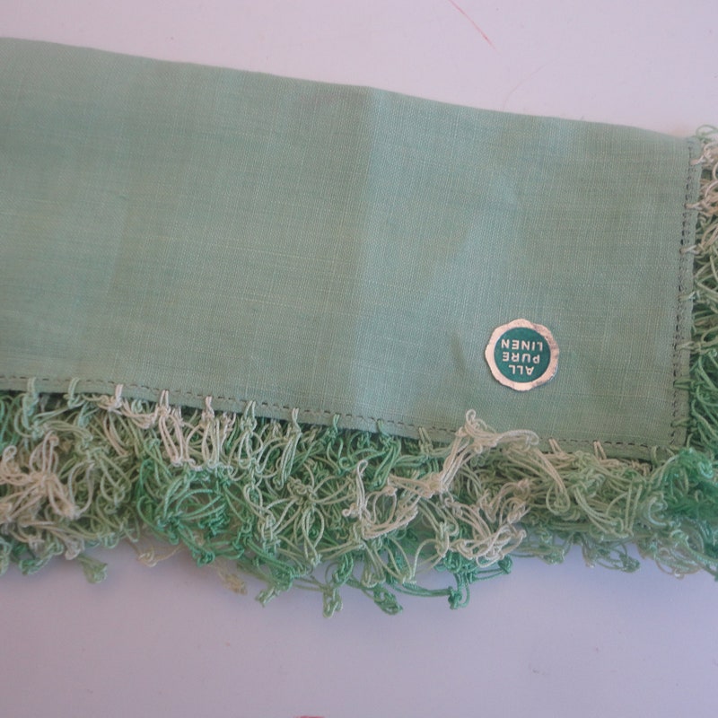 Irish Linen Hankie - Etsy