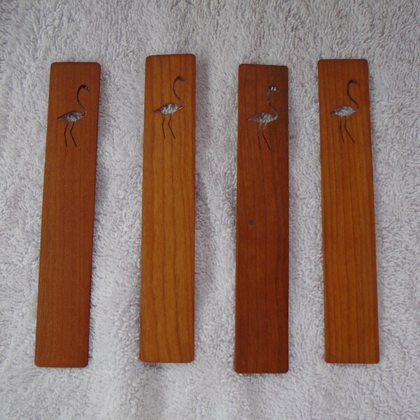 Thin Wood Bookmark - Etsy