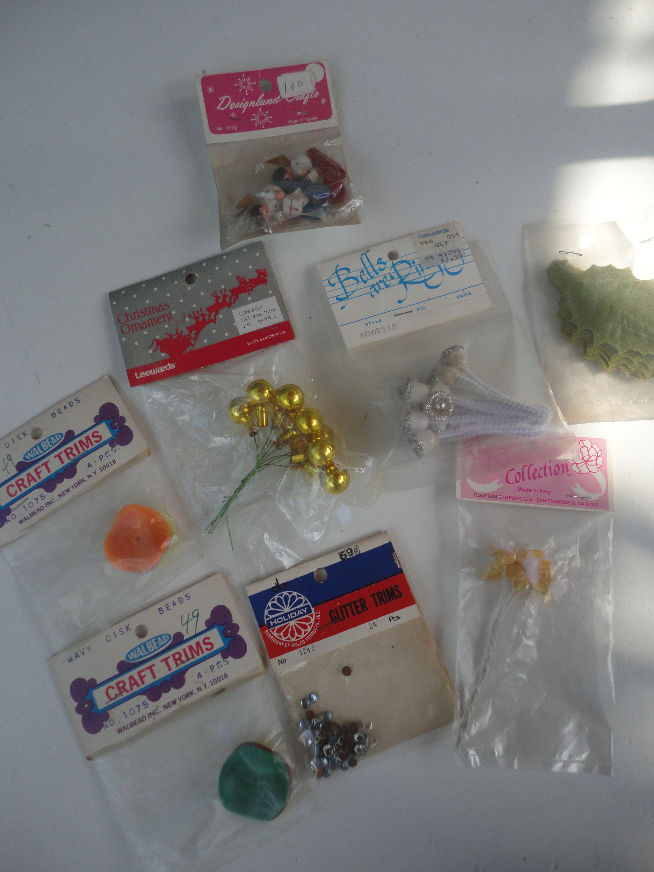 Home & Hobby Vintage Miniature Christmas Craft Supplies Miniatures ...
