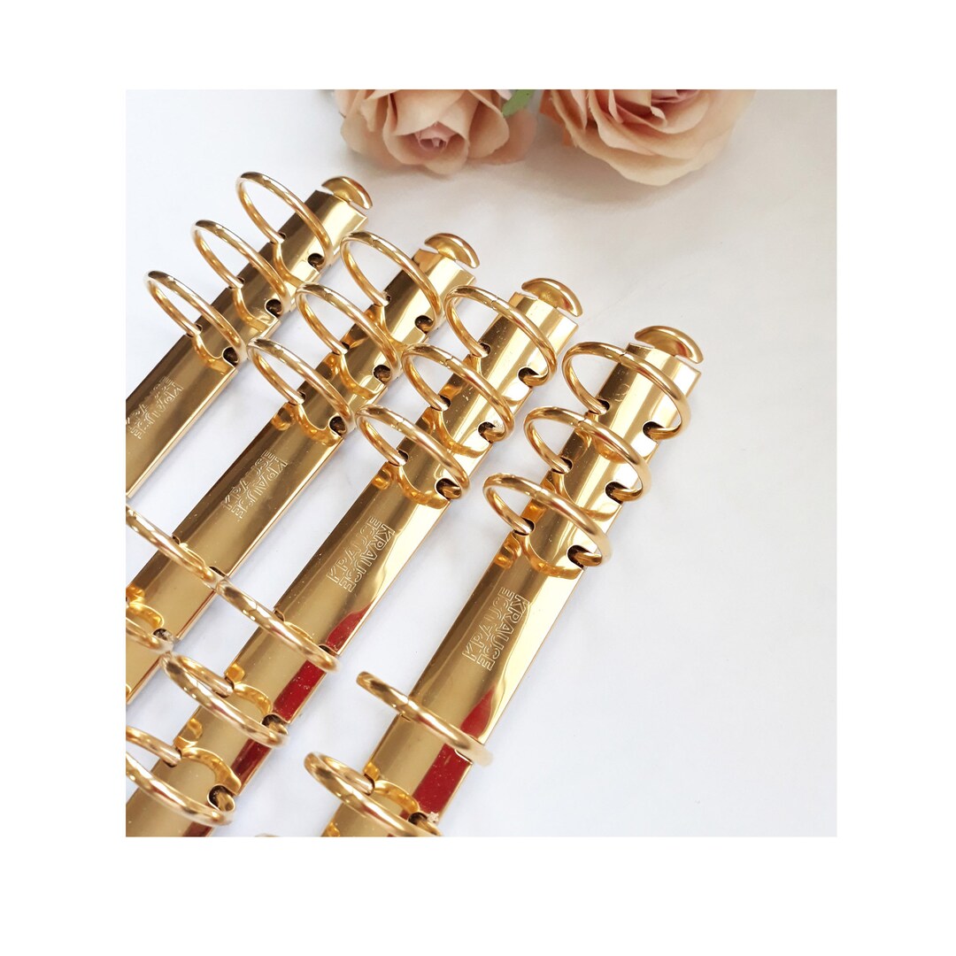 Gold Krause Ring Mechanism, Personal Size Ring Binder Mechanism ...