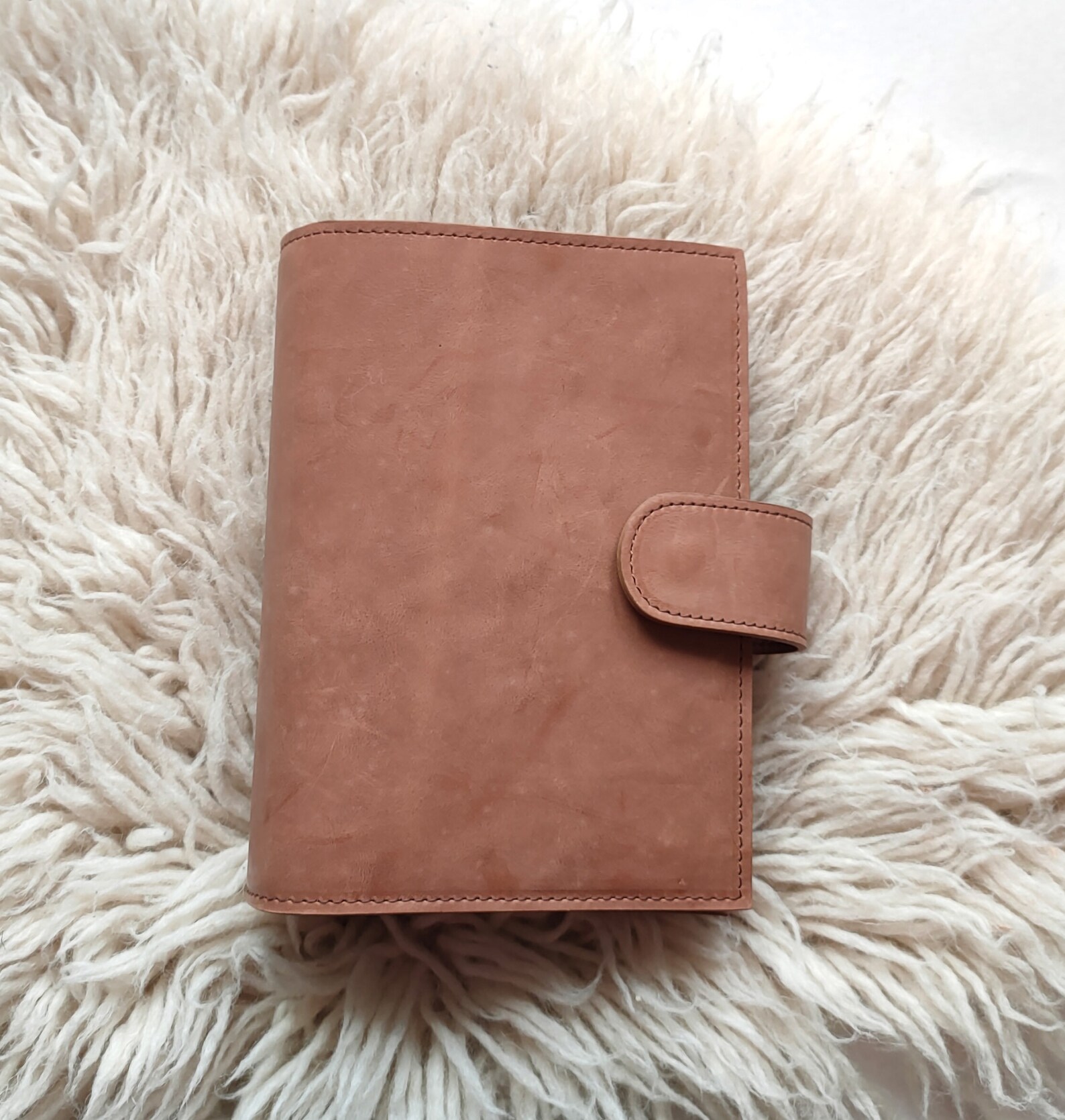 Personal Ring Binder/planner Real Leather Agenda Personal Size - Etsy