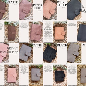 A5 Size Ring Binder/planner Real Leather Cover Rings - Etsy