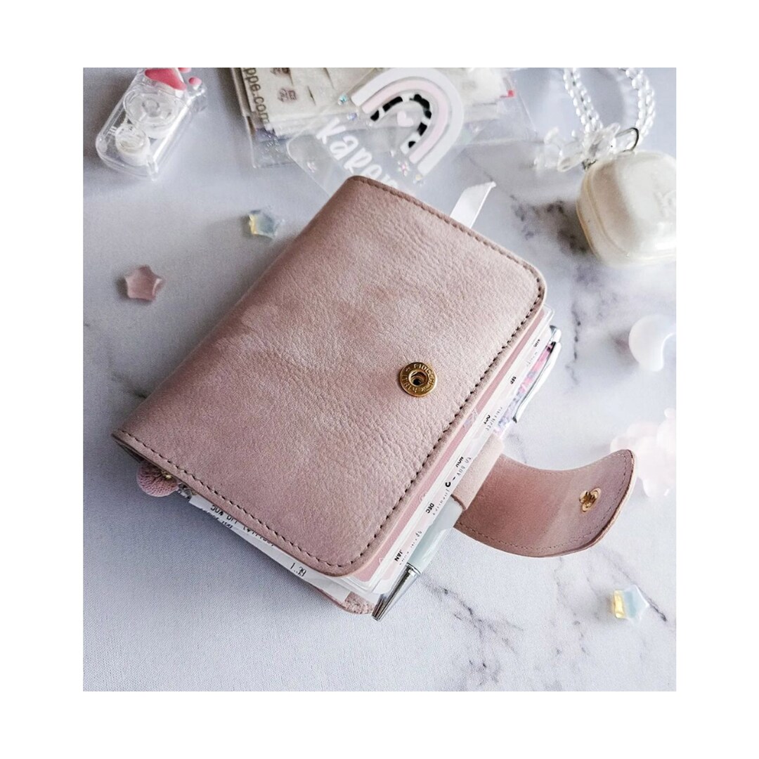 PASSPORT Size Leather Travelers Notebook, Handmade Full Grain Leather ...