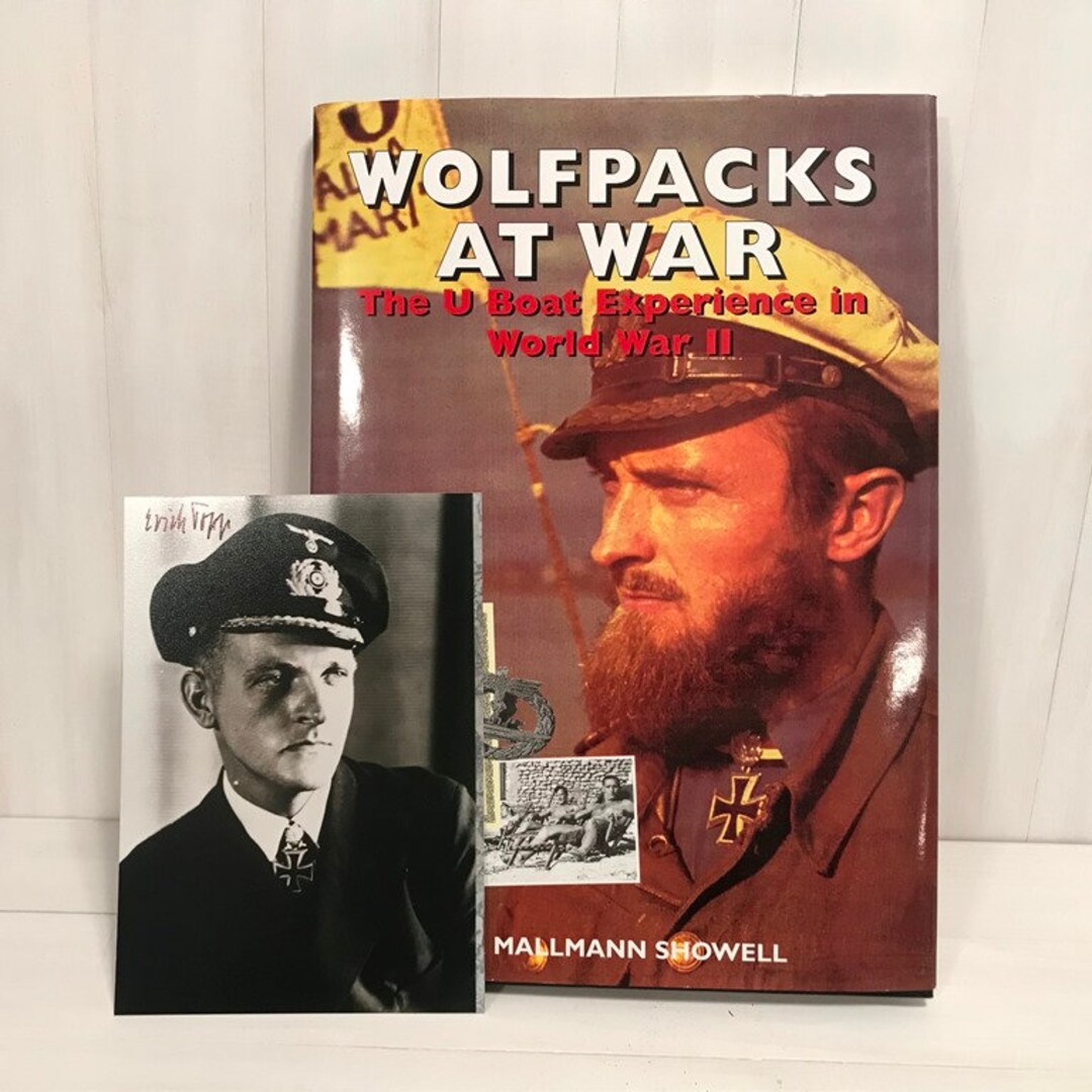 Wolf Pack Erich Topp, Submarine Ace, Autograph, Battle of the Atlantic ...