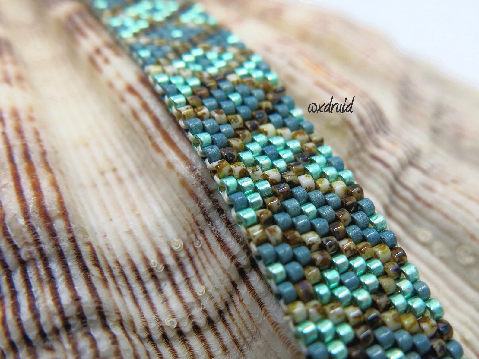 Pebbled Path : Odd Count Peyote Stitch Pattern, PDF Download, Single ...