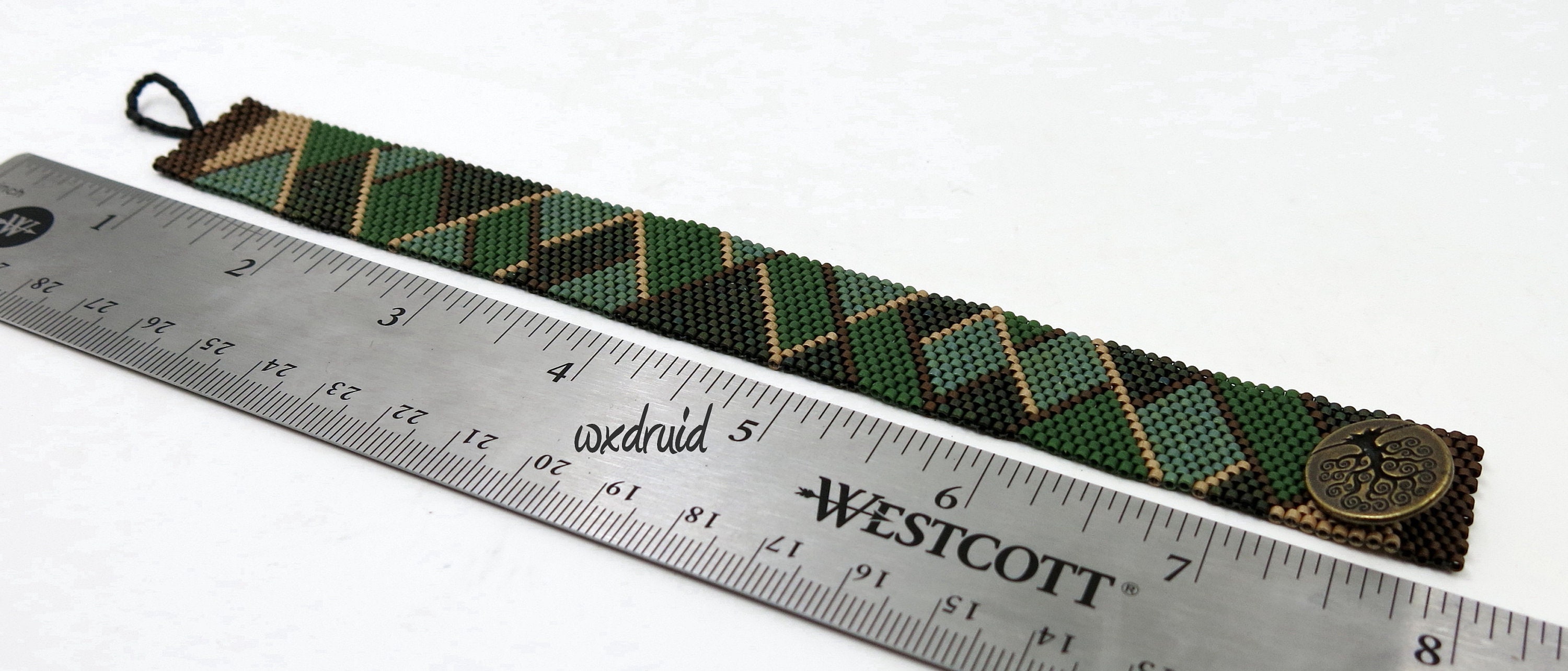 Forest Canopy : Even Count Peyote Stitch Pattern, PDF Download, Single ...