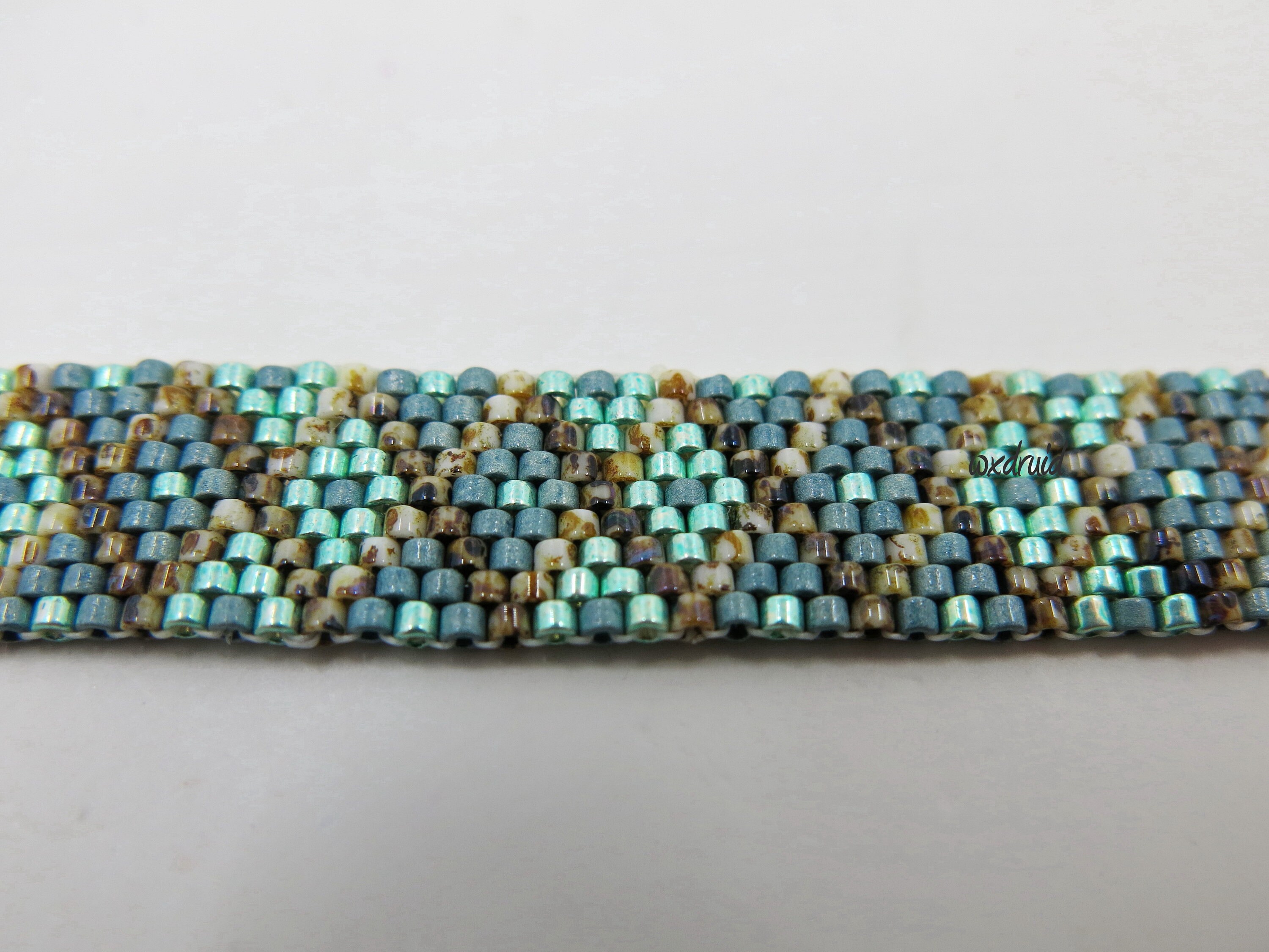 Pebbled Path : Odd Count Peyote Stitch Pattern, PDF Download, Single ...