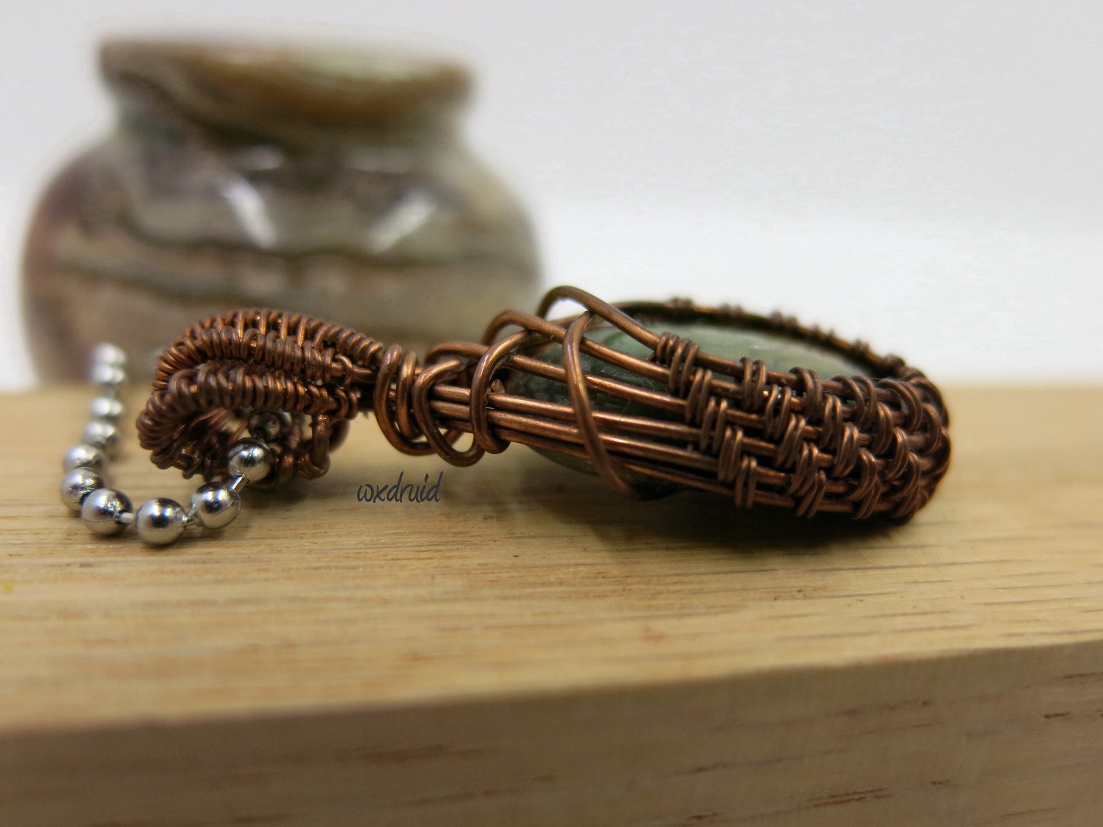 Wire Wrapped Pendant Copper Wire Wrapped Pendant Labradorite - Etsy