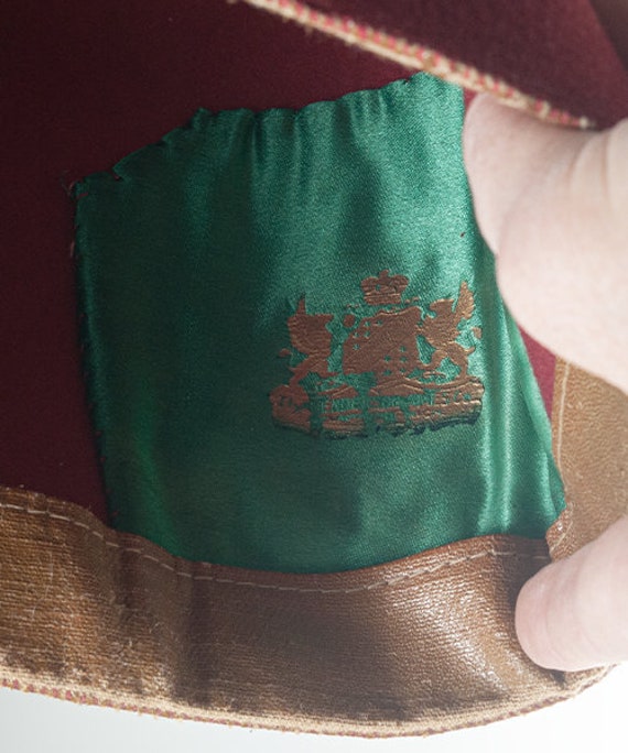 1950s Shriner, Masonic, fraternal fez, ZOR, red, bead… - Gem