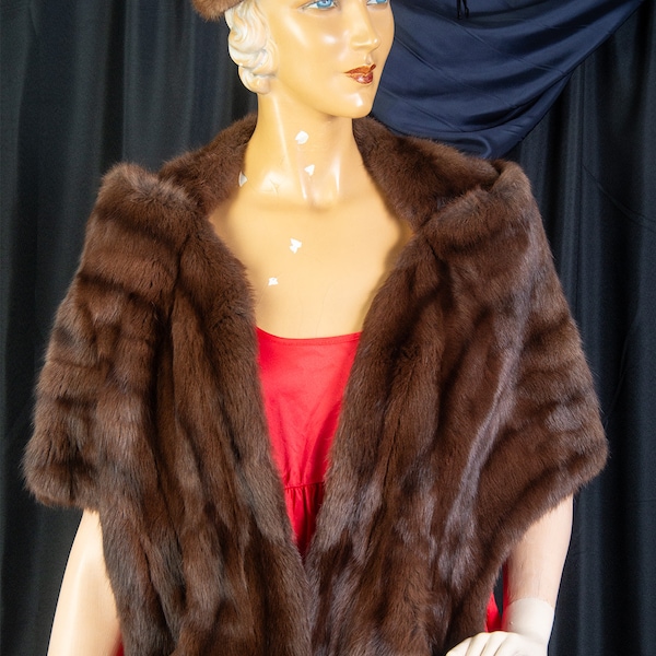 Vintage Mink Stole - Etsy