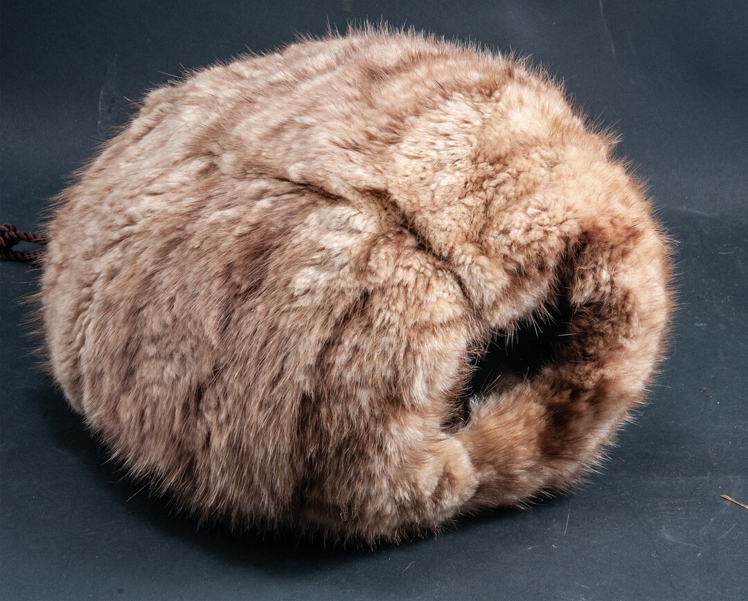 Victorian, Edwardian, Fur Handwarmer, Muff. Winter Wear. Tribble - Etsy